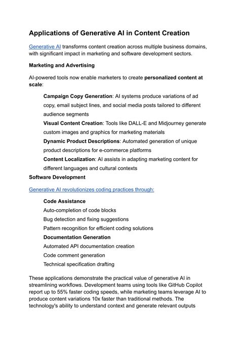 Ppt The Role Of Generative Ai In Automating Content Creation