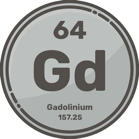 Gadolinium Element Free Vector Clipart Images On