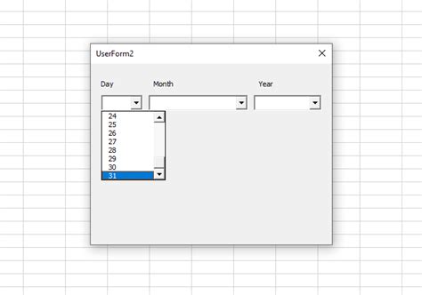 Excel Macro Class Combobox