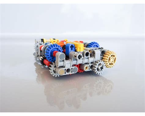 Lego Moc Compact 8 Speed Sequential Gearbox By Anto Rebrickable Build With Lego