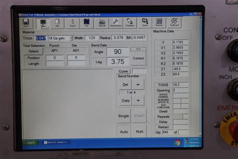 Cincinnati As175 10 Autoshape 175 Ton X 12 Cnc Press Brake 6 Axis
