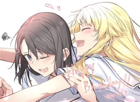 Tsurumaki Kokoro And Okusawa Misaki Bang Dream Drawn By Kanade Kanade Danbooru