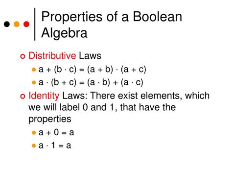 PPT Boolean Algebras PowerPoint Presentation Free Download ID 150314