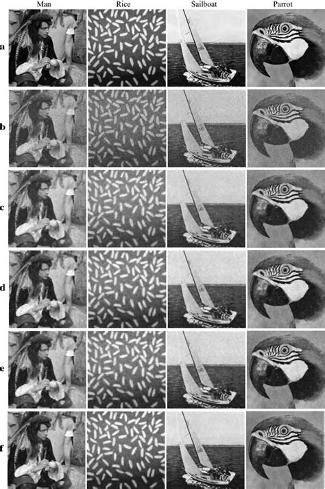 Denoising Performance With Different Models A Original Image B Noise Download Scientific