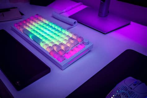 Glorious Polychroma Translucent Rgb Keycaps Translucent V2 Glo Kb Acc Kc Pc Poly Us Best Buy
