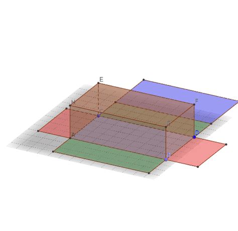 Cuboid Net Geogebra