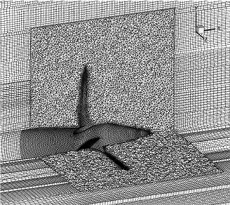 1 A Computational Domain With The Propeller Mounted On A Shaft