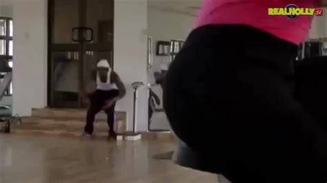 Nollywood Actresses Mercy Macjoe And Zuby Michael Tear Up In Gym