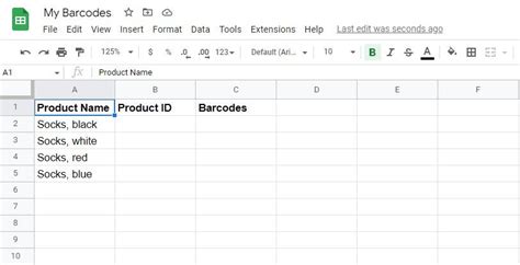 How To Make Your Own Barcodes In Google Sheets BarcodeFactory Blog