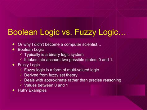 Rosengren Fuzzy Thinking Or Fuzzy Logic Ppt