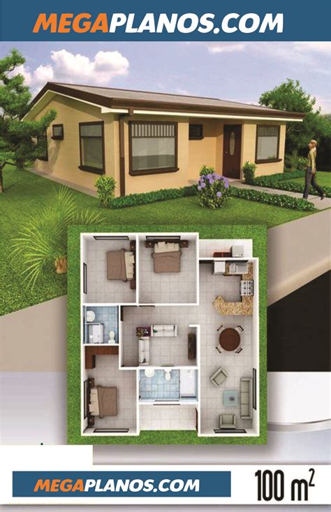 Planos De Casas De 1 Piso Mega Planos
