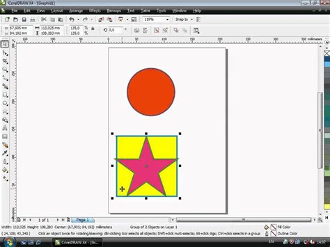 Coreldraw объединить объекты Объединение пересечение и другие функции формирования объектов