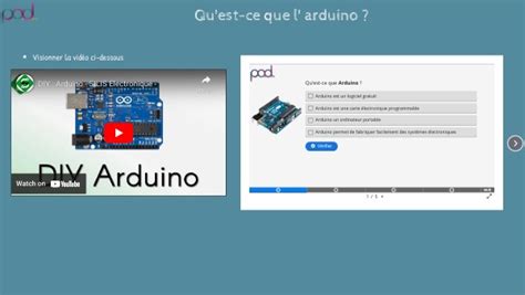 Decouvrir Arduino X