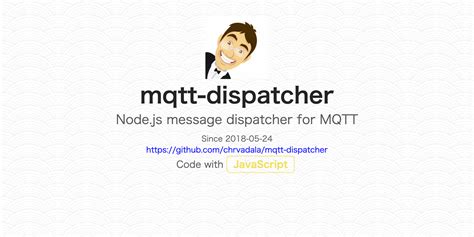 Github Chrvadalamqtt Dispatcher Mqtt Dispatcher Is A Library That