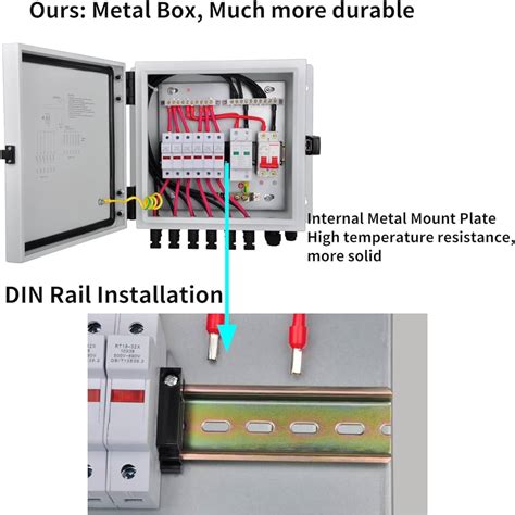 Installation Guide And Wiring Diagram DC Solar Combiner Box OFF