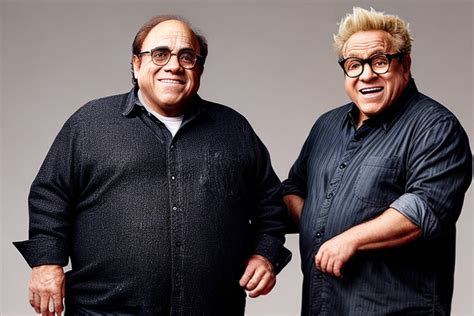 Danny Devito Impersonating Gordon Ramsey With Wig