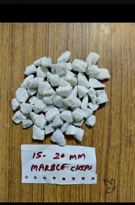 White Marble Chips Pebbles Size 3 Mm At ₹ 90 Kg In Rajkot Id 2855114251662