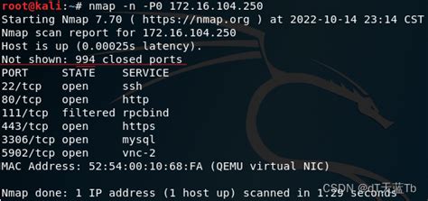 nmap扫描渗透测试1 nmap tcp扫描 csdn博客