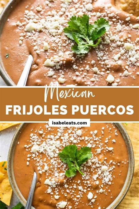 Frijoles Puercos Refried Beans Recipe Chorizo Bean Recipe Mexican