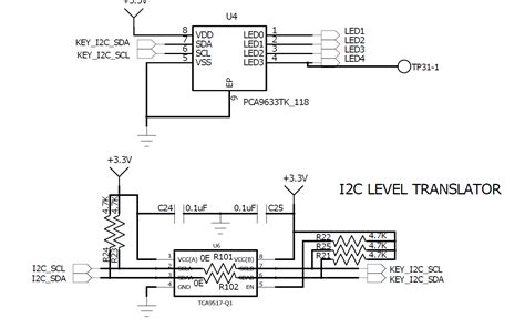 issue in the i2c signals in stm32h745xih6 microcon