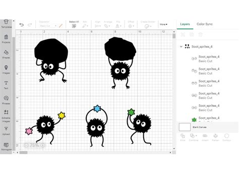 Sprites Svg Anime Svg Soot Svg Png Cut Files For Cricut Instant Download Cod059 Etsy Uk