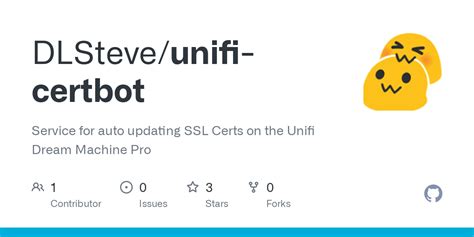 Github Dlsteveunifi Certbot Service For Auto Updating Ssl Certs On
