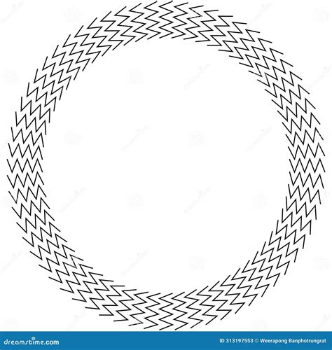Circle Abstract Art Circular Shape For Decoration Circular Radial Lines Element Concentric