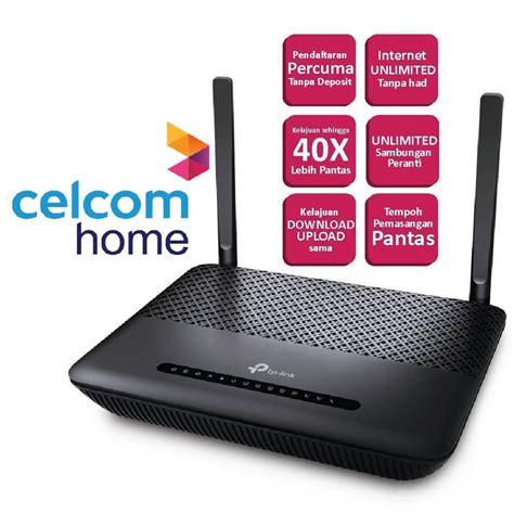Modem Wifi Terbaru Dari Celcom Home Fiber Internet Sabah