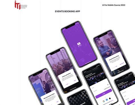 Events Booking App Ui Concept On Behance