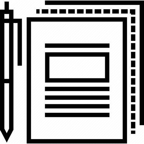 Business Document File Paper Presentation Text Icon Download On Iconfinder