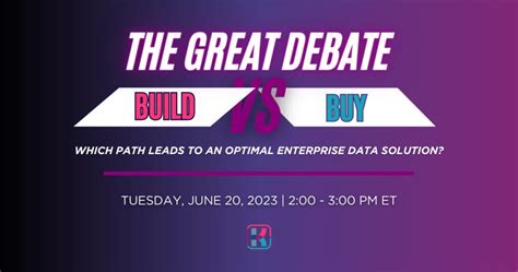 Build Vs Buy Optimizing Enterprise Data Solutions