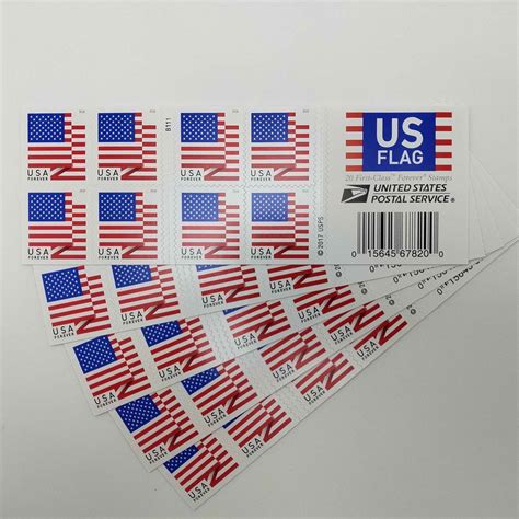 2018 Us Flag Forever Stamps Forever Postal