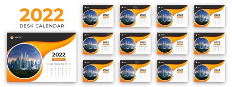 Diseño De Plantilla De Calendario 2022 Vector Premium Vector Premium