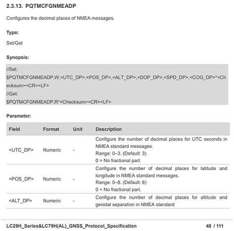 LC29H NMEA Precision GNSS Module Quectel Forums