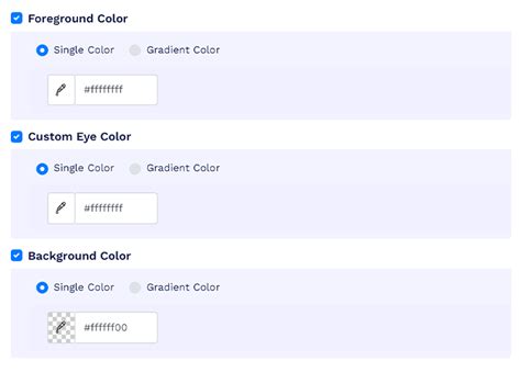 Как создать белый Qr код с прозрачным фоном