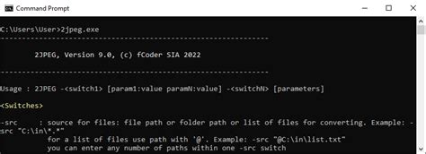 Fcoder 2jpeg Command Line Syntax 2jpeg