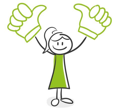 卡通女孩竖着大拇指图片 竖起大拇指的女孩插图素材 高清图片 摄影照片 寻图免费打包下载