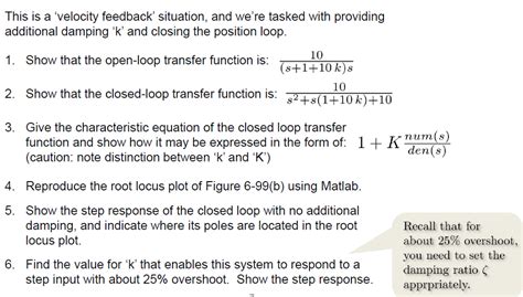 Solved A 6 20 Consider The System Shown In Figure 6 99 A Chegg Com