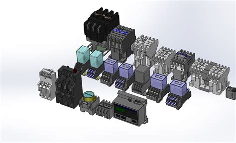 Пускатель ПМЛ-1220 - Чертежи, 3D Модели, Проекты, Электрические машины