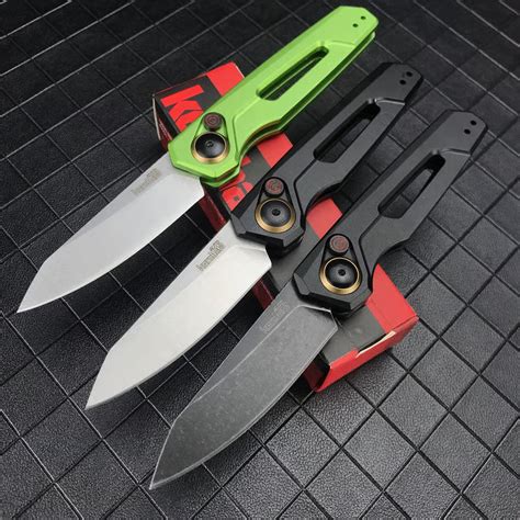 Ultimate Lightweight Auto Edc Knife With Button Lock