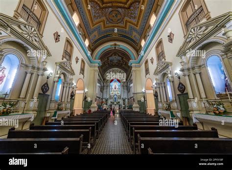 Basilica De Nossa Senhora Das Neves Bom Jesus De Iguape Hi Res Stock