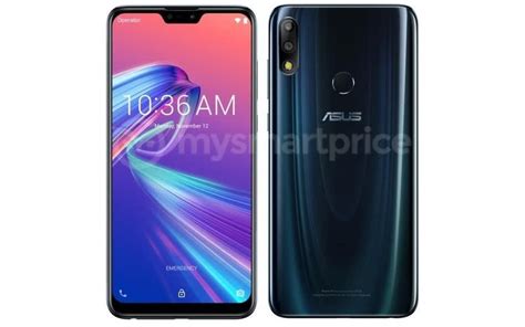 Asus Zenfone Max Pro M Press Render Reveals A Notch Dual Rear Camera