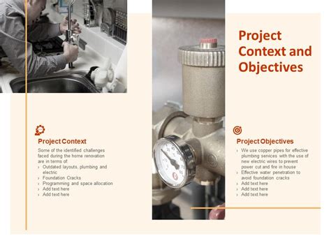 Project Context And Objectives Ppt Powerpoint Presentation Inspiration Background Images
