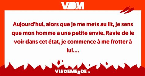 Intimité Sexe et Malaise Erreur sur la personne VDM