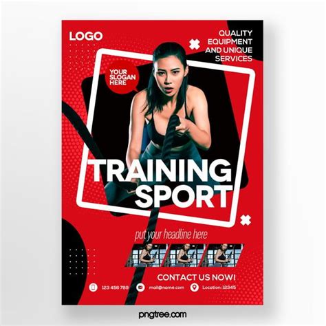 세련된 컬러 라인 일러스트 스포츠 피트니스 클럽 테마 전단지 템플릿 Psd 다운로드 디자인 자료 다운로드 피트니스 스포츠