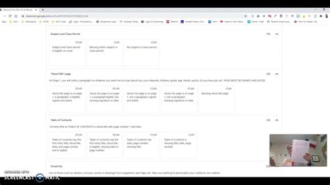 Pltw Engineering Notebook Project Youtube