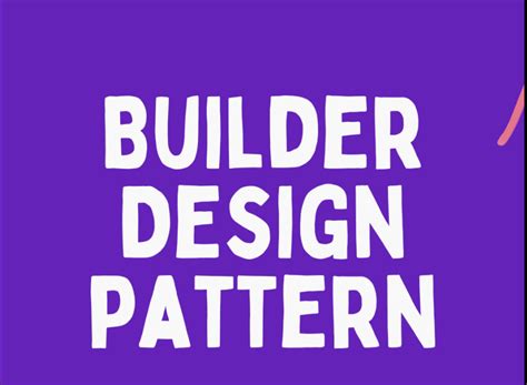 Builder Design Pattern In Flutter Episode 1 Builder Design Pattern Not Used Anymore By