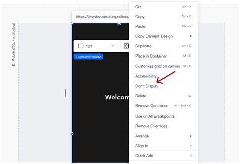 Add Welcome Screen To Wix Website Editor X Features