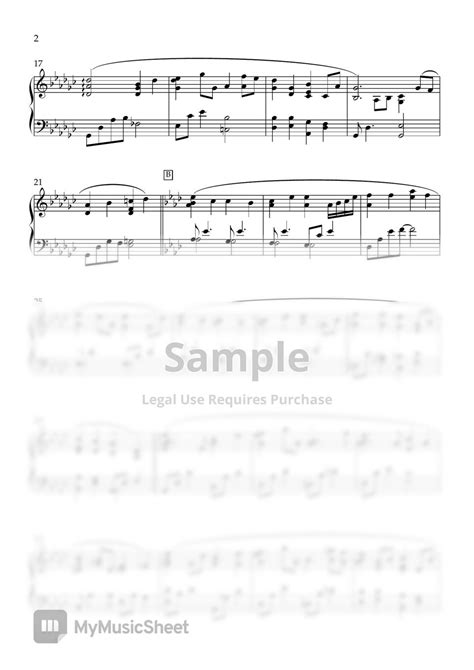 Wbbradbury 예수 사랑하심을 예수사랑하심은 악보 By Kyuyeon Park