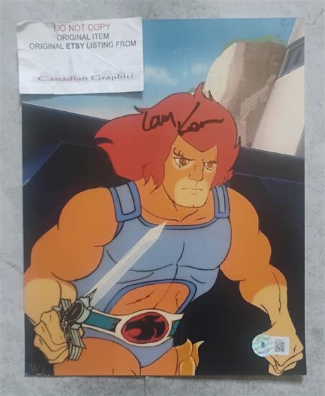 Larry Kenney Hand Signed Autograph 8x10 Photo Bas Coa Thundercats Etsy